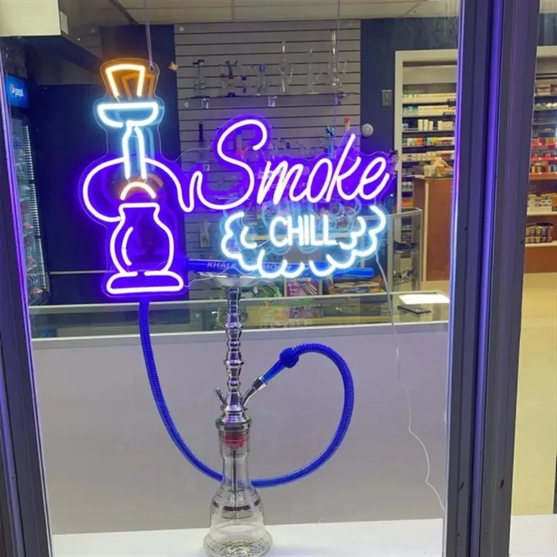 Custom-Vape-Neon-Sign-Light-Made-Rgb-Smoke-Cigarette-Neon-Led-Light ...