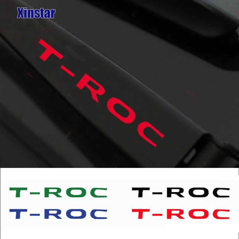 4Pcs-Car-Windshield-Wiper-Sticker-For-Volkswagen-TROC-T-ROC-Auto ...