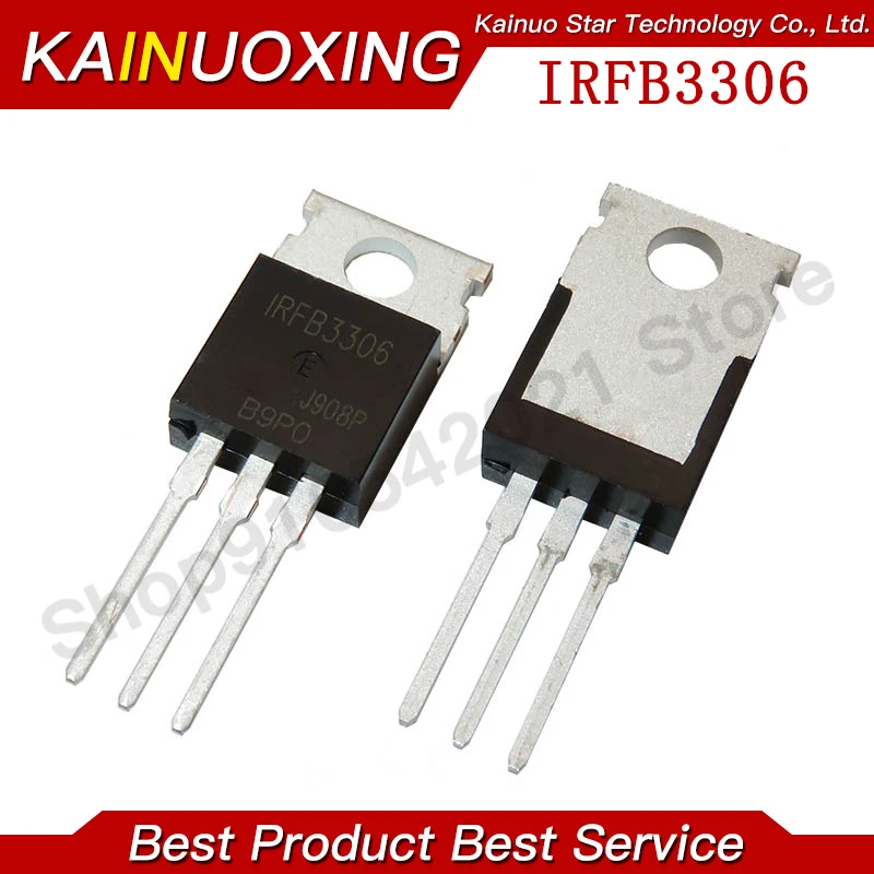 MOSFET Transistors 10pcs IRFB3306 - TO-220 Package For Electronics ...