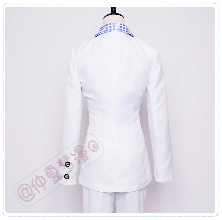 Osaka Sogo Cosplay Anime Idolish7 Cos Man Daily White Uniform Set ...