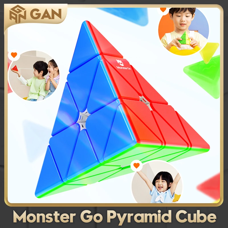 Magic-Speed-Cube-GAN-Pyramid-Melhorado-Brinquedos-Fidget-profissionais ...
