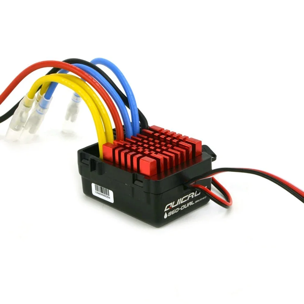HOBBYWING-QUICRUN-WP-880-80A-DUAL-Brushed-ESC-Waterproof-for-1-10-1-8 ...
