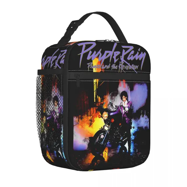 Tafkap Prince Purple Rain Accessories Insulated Lunch Bag Travel The ...
