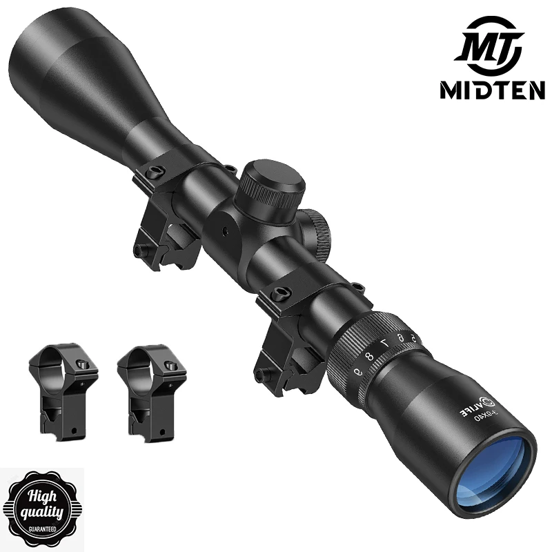 MidTen-Rifle-Scopes-Hunting-3X-9X-Magnification-Adjustment-40MM-Full ...