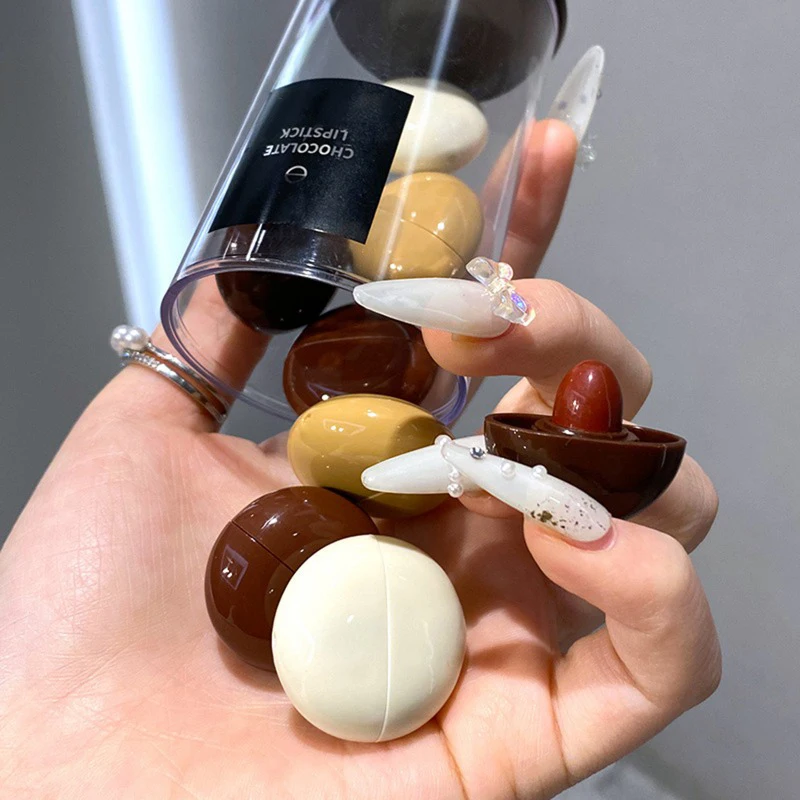 Minil-piz-labial-de-larga-duraci-n-Pintalabios-con-forma-de-Chocolate ...