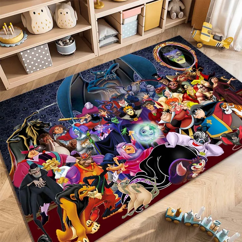 Disney-Villains-Evil-Printing-Carpet-for-Living-Room-Bedroom-Kid-s-Room ...