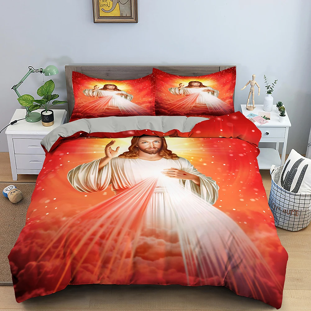 3D-Jesus-Duvet-Cover-Christian-Sacred-Bedding-Set-Suitable-for-God ...