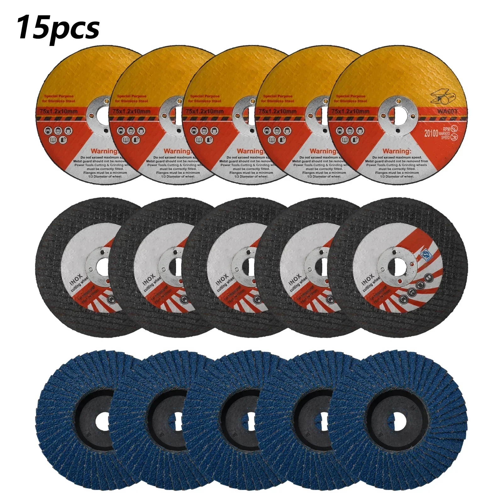 15pcs-Resin-Saw-Blade-Cutting-Discs-15pcs-set-75mm-Circular-Grinding ...