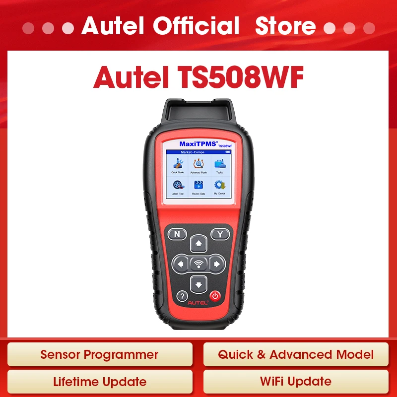 Autel Maxitpms Ts508wf Tpms Tool Newest Tpms Relearn Reset Tools Mx Sensor Programmer Free
