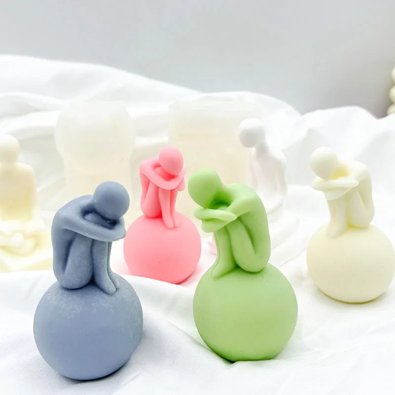 Alone-Human-Sculpture-Torso-Mold-Human-Candle-Mold-DIY-Solitary-Pepole ...