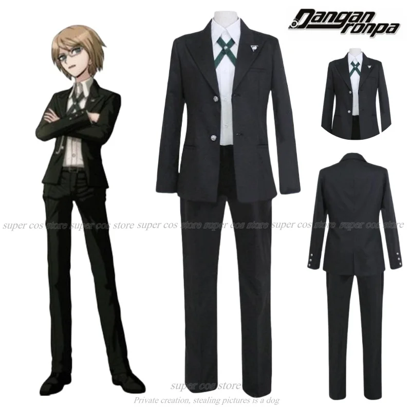 Danganronpa Byakuya Togami Cosplay Costume Party Black Suit Jacket ...
