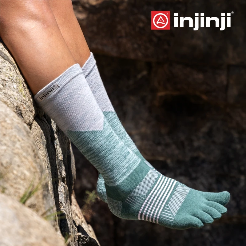 Injinji-long-tube-outdoor-five-fingered-socks-women-thickened ...