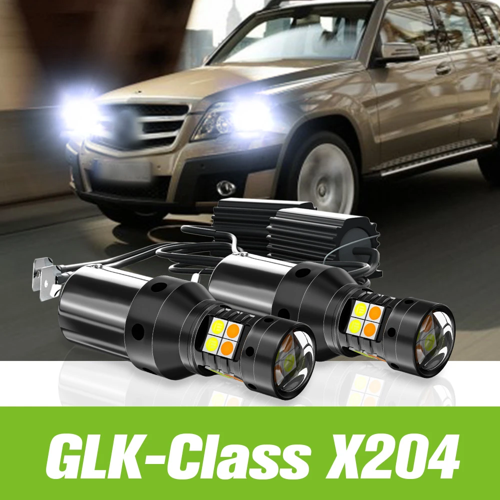 2pcs For Mercedes Benz GLK-Class X204 2008-2012 Dual Mode LED Turn ...