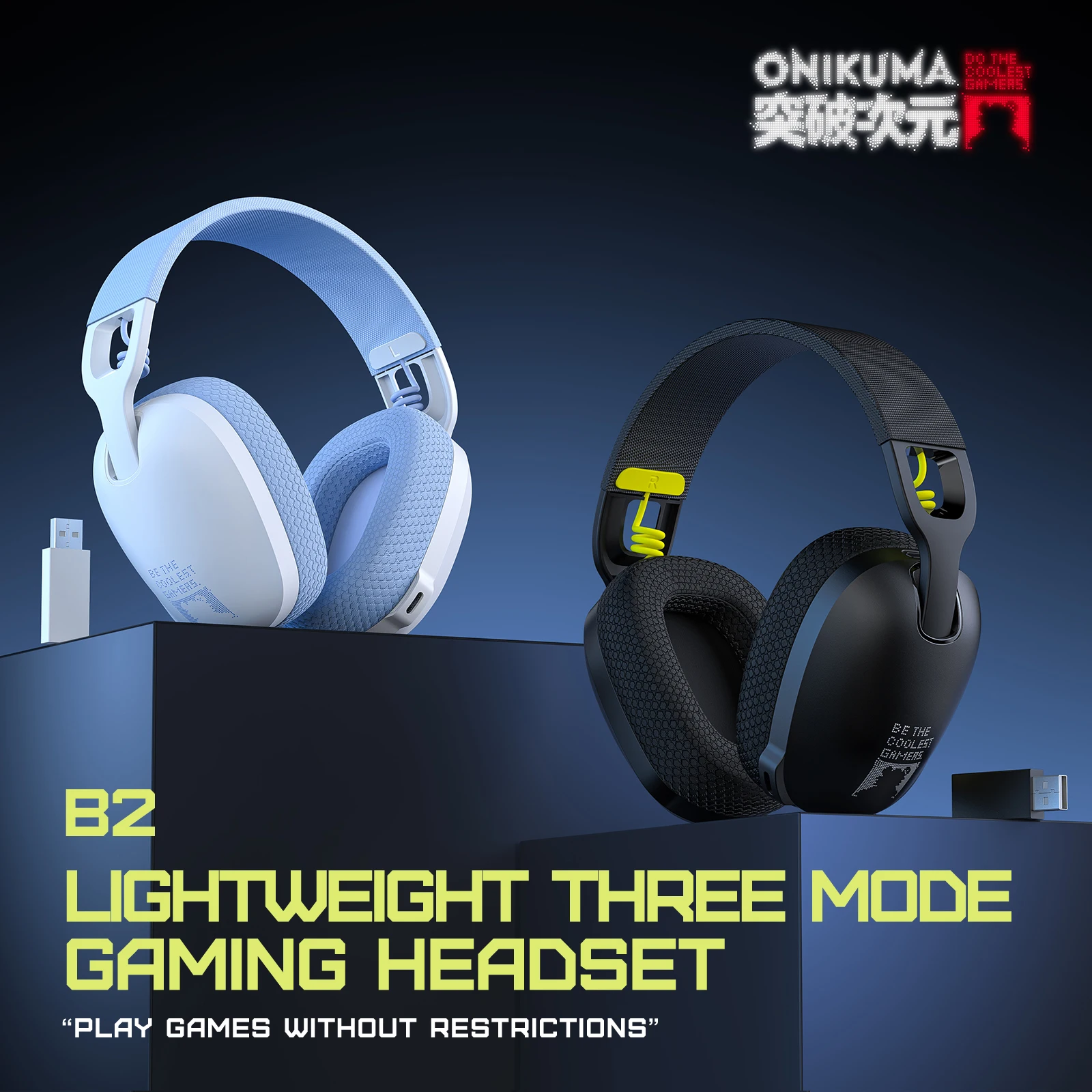 ONIKUMA-2024-New-Three-mode-Headset-Gaming-Headset-Wireless-Gaming ...