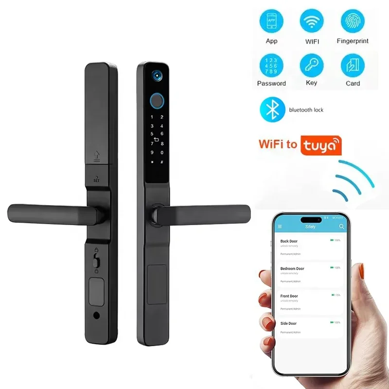 Digital-Smart-Door-Lock-Tuya-Wifi-TT-App-Remote-Unlock-Password ...