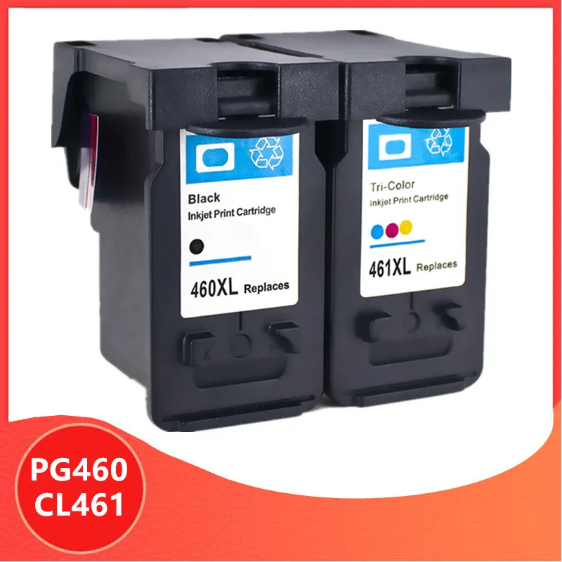캐논 PG460 CL461 PG 460 CL 461 460XL 461XL PIXMA TS5340 TS7440 프린터용 재생 잉크 ...
