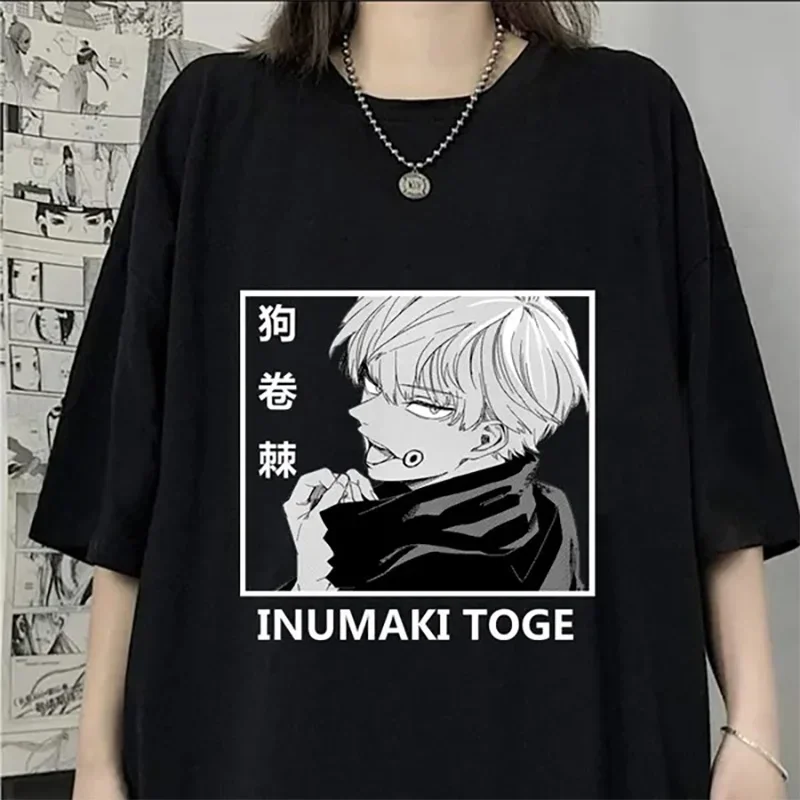 New-Inumaki-Toge-Printed-Short-Sleeve-Cool-T-Shirts-Men-Women-Top ...