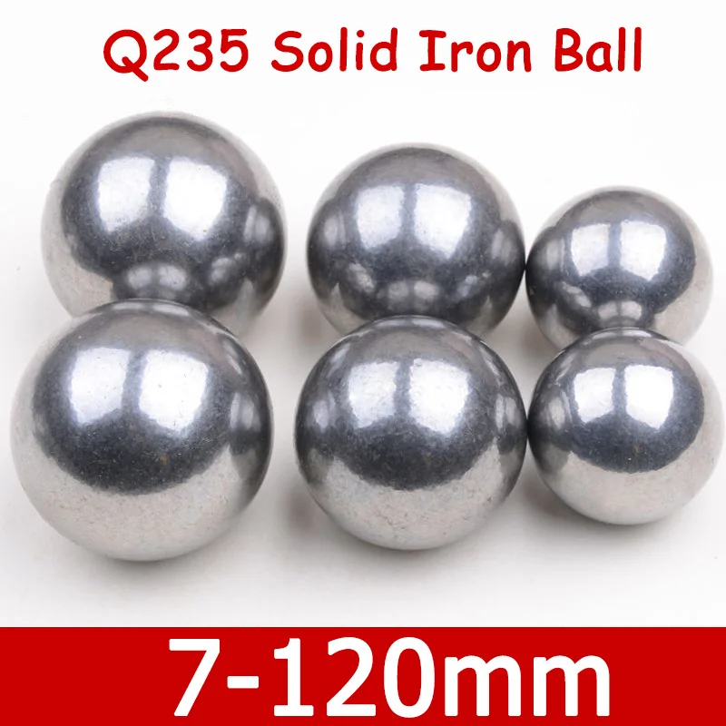Full-size-1-50pcs-7-120mm-Solid-Iron-Ball-Q235-Carbon-Steel-High ...