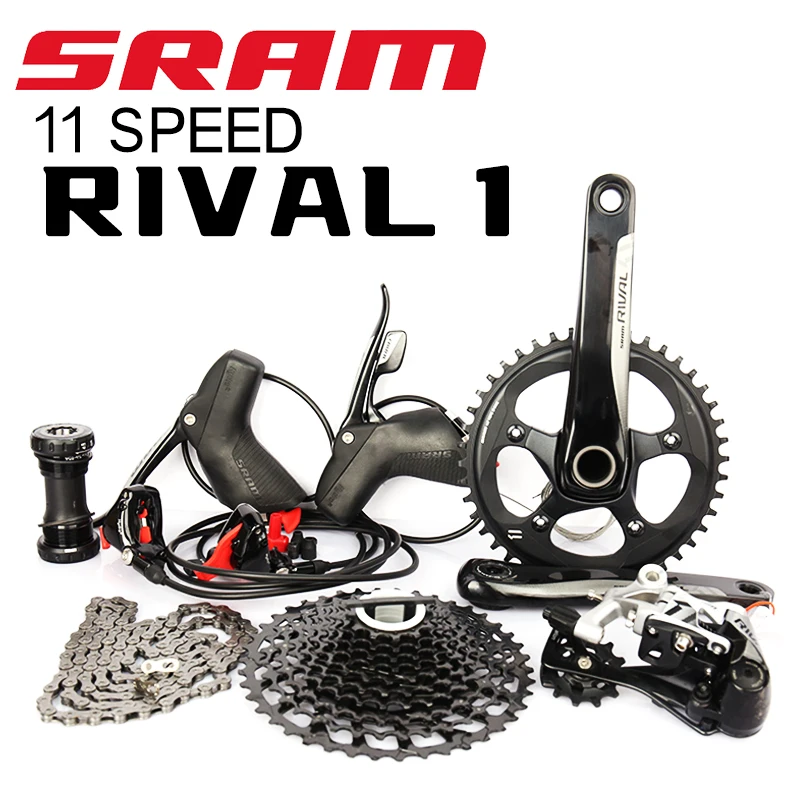 SRAM RIVAL 1 1X11 11 Speed Road Bike Hydraulic Disc Brake Derailleur ...