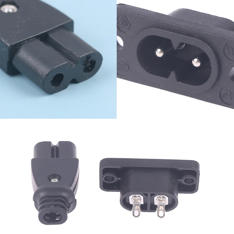 Male-Power-Socket-Female-Plug-Power-Outlet-Embedded-Electric-Connector ...