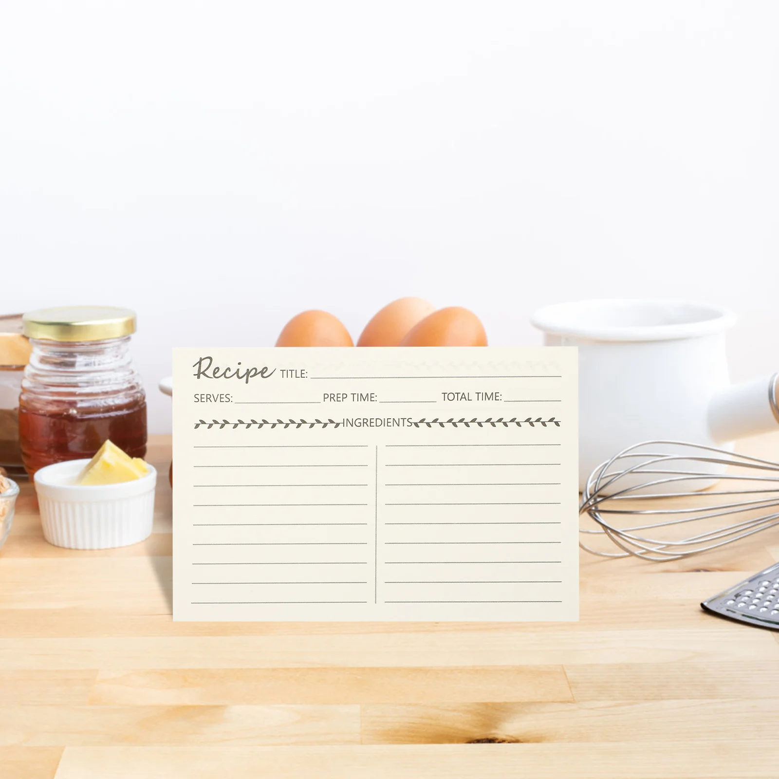 Blank Cooking Recipe