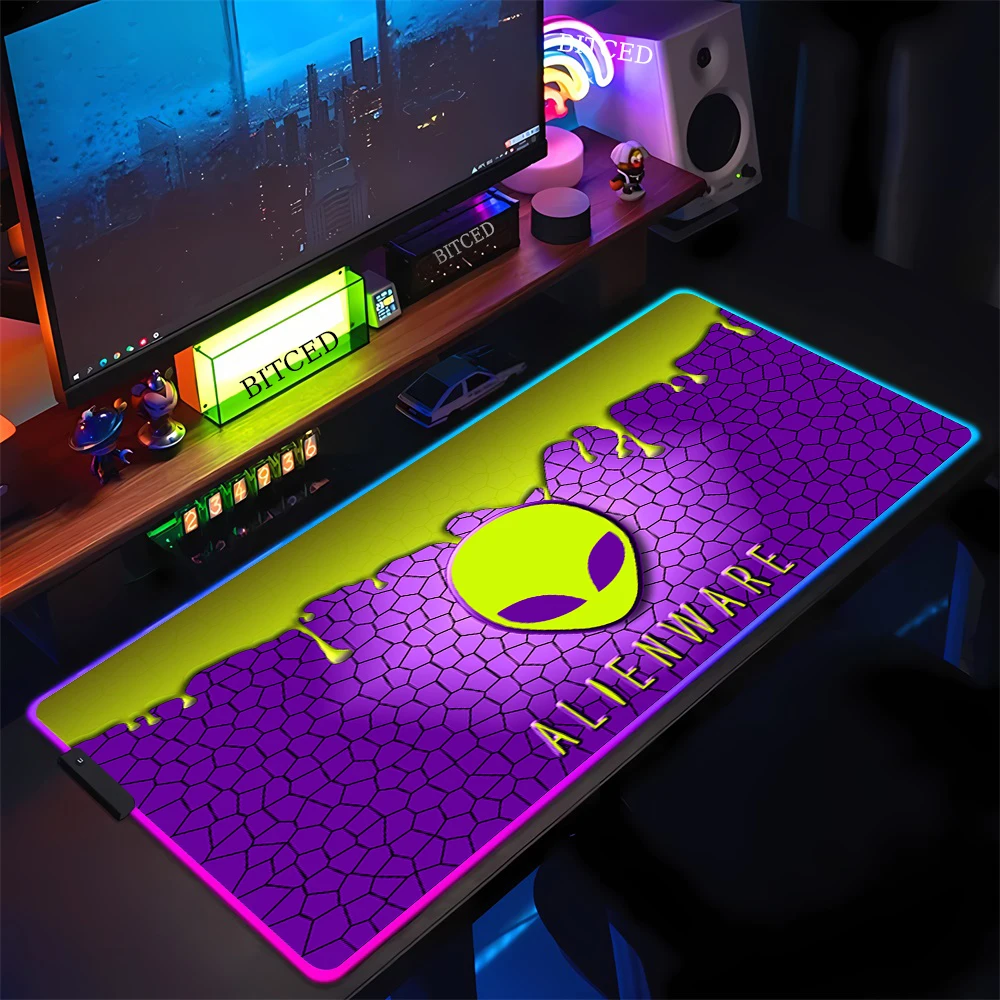 Rgb-alienware-gaming-mouse-pad-xxl-grande-pc-gamer-teclado-tapete-de ...
