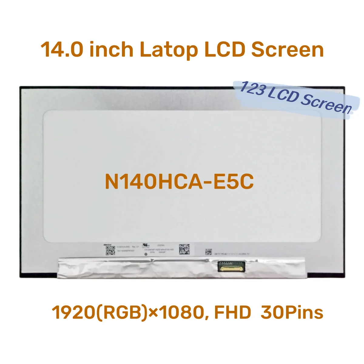N140HCA-E5C-Tela-LCD-port-til-14-Polegada-FHD-1920x1080-IPS-EDP-30 ...