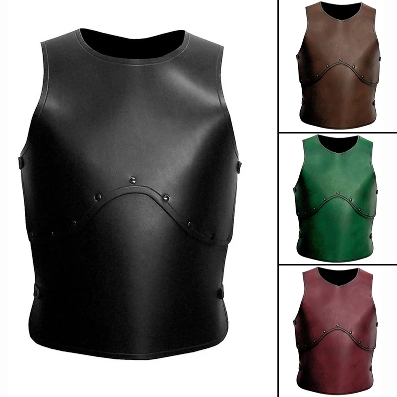 Medieval Viking Pirate Chest Torso Armor Leather Cuirass Gladiator ...