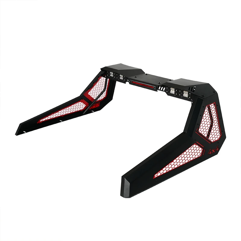 Rull-Roll-Cage-Truck-Roll-Bar-Steel-Alloy-Black-4x4-Platform-Car-Roll ...