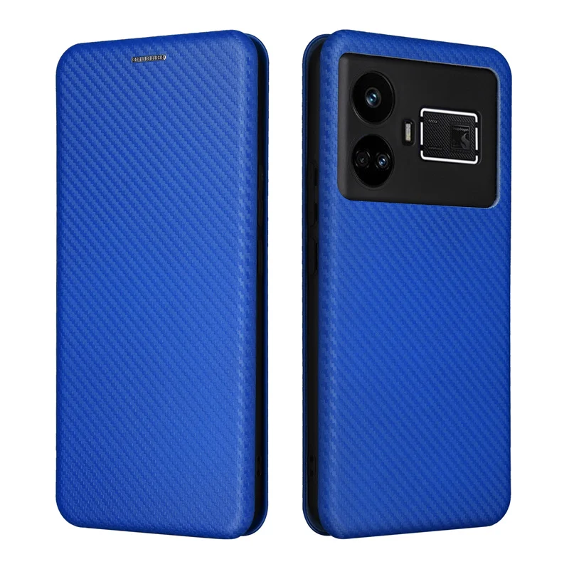 For-OPPO-Realme-GT5-5G-Advanced-non-slip-Carbon-Fiber-magnetic-Wallet ...