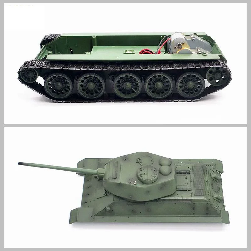 Henglong Tank Accessories 3909 Soviet T34/85 Plastic Vehicle Chassis ...