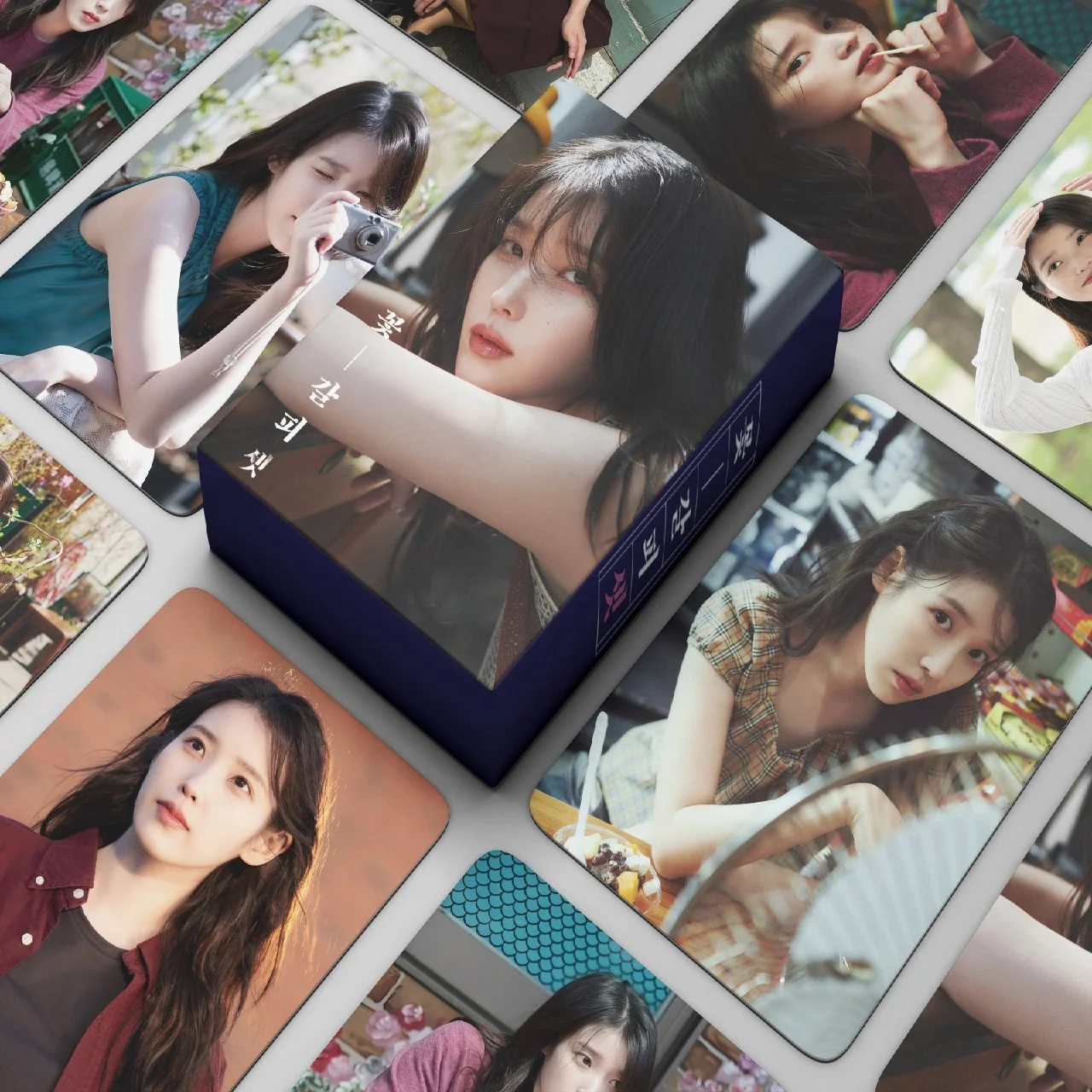 55Pcs/Set IU Idol Girl New Album The Winning Tour Lomo Cards High ...