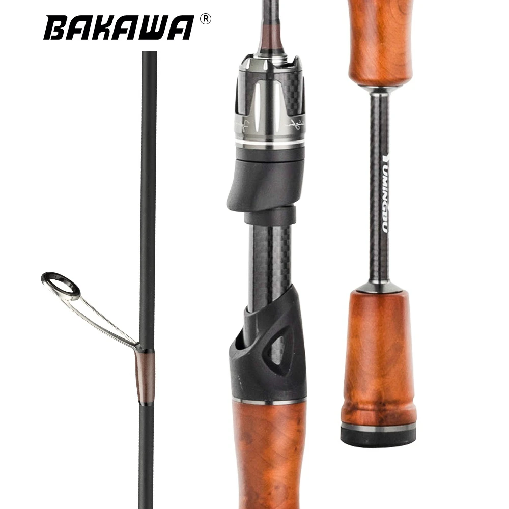 BAKAWA Baitcasting Fishing Rod 1.39M 1.55M 1.6M 1.8M UltraLight Carbon ...