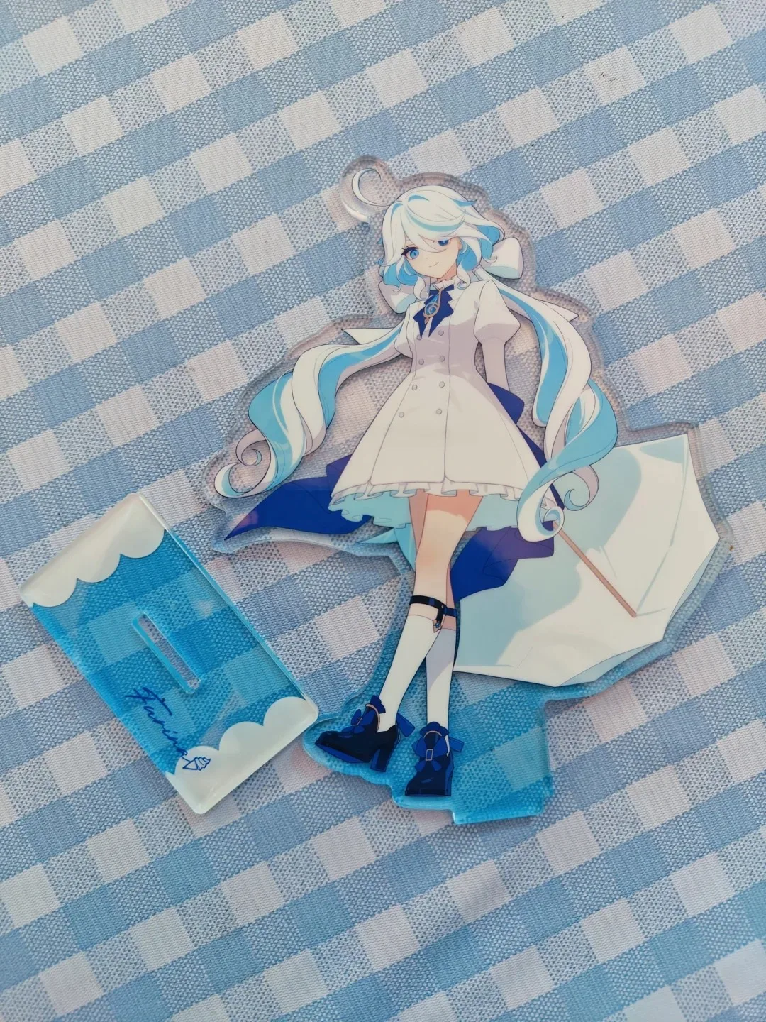 Furina Anime Acrylic Stand Figuur Action Peripheral Figure Kids Models ...