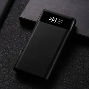 18650 Battery Power Bank Box 22.5W Fast Charging LCD Display 20000MAh ...