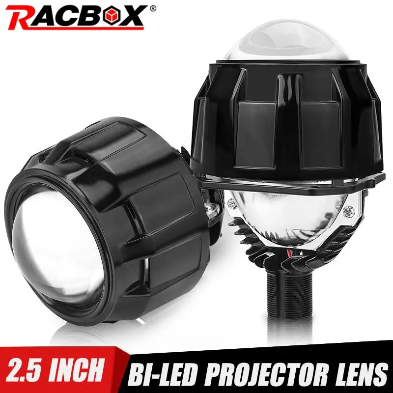 Bi-LED-Mini-Projector-Lens-2-5-Inch-Headlight-Lenses-H7-H4-high-low ...