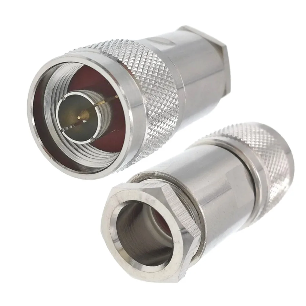 10pcs-N-Type-Male-Plug-Clamp-RG8-RG165-LMR400-7D-FB-RG213-8D-FB-RF ...