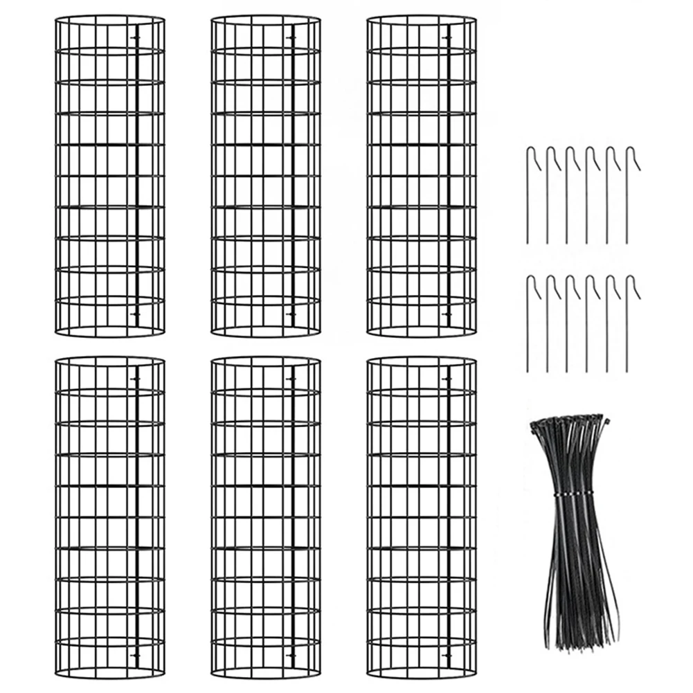 Plant-Ties-Tree-Trunk-Protector-Expandable-Height-Iron-Material-Wide ...