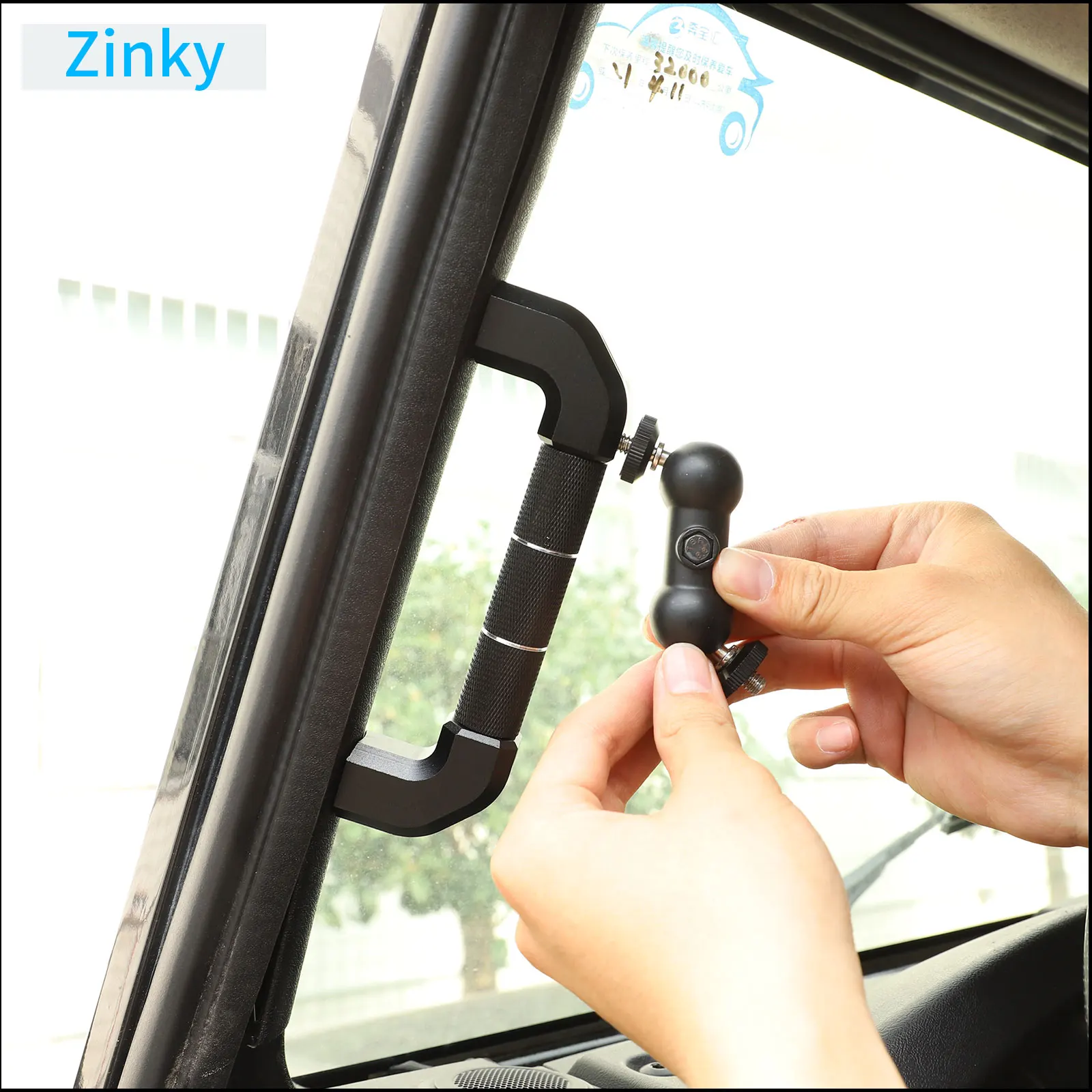 For-Land-Rover-Defender-90-110-130-2004-2019-Car-A-pillar-Handle-Mobile ...