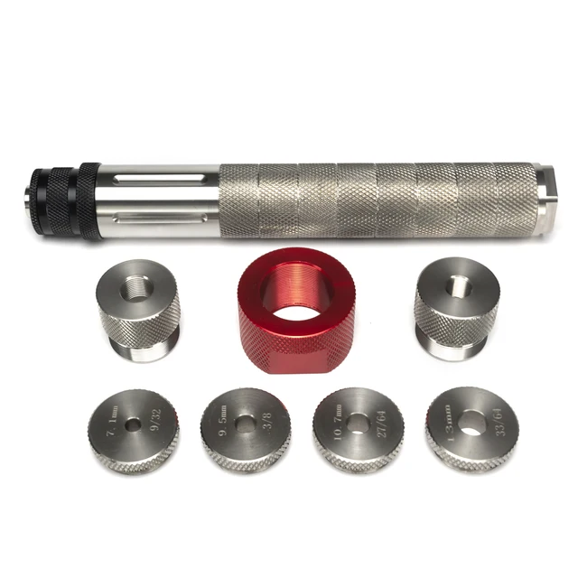 1.58"OD 10"L Stainless Steel Modular Solvent Cleaning Filter End Caps 1 ...