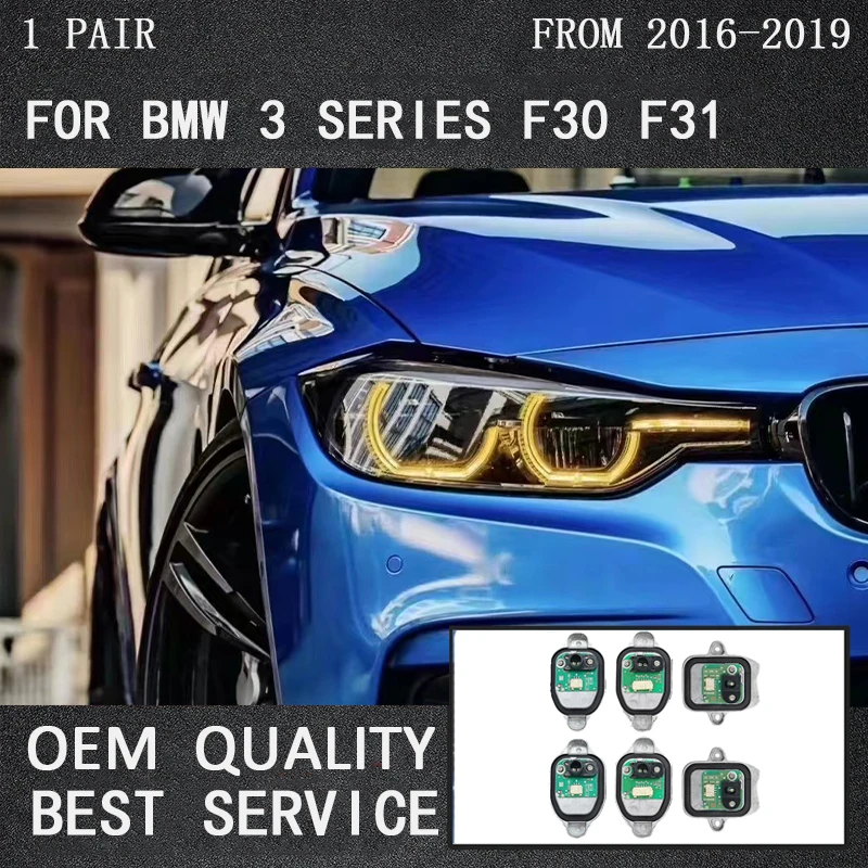 Lemon-Yellow-Angel-Eyes-For-BMW-F30-F35-320i-328i-330i-340i-LED ...