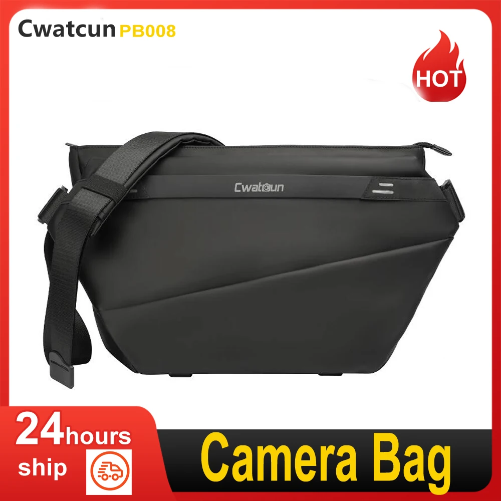 Cwatcun-PB008-Waterproof-Camera-Sling-Bag-6L-Large-Capacity-Shoulder ...