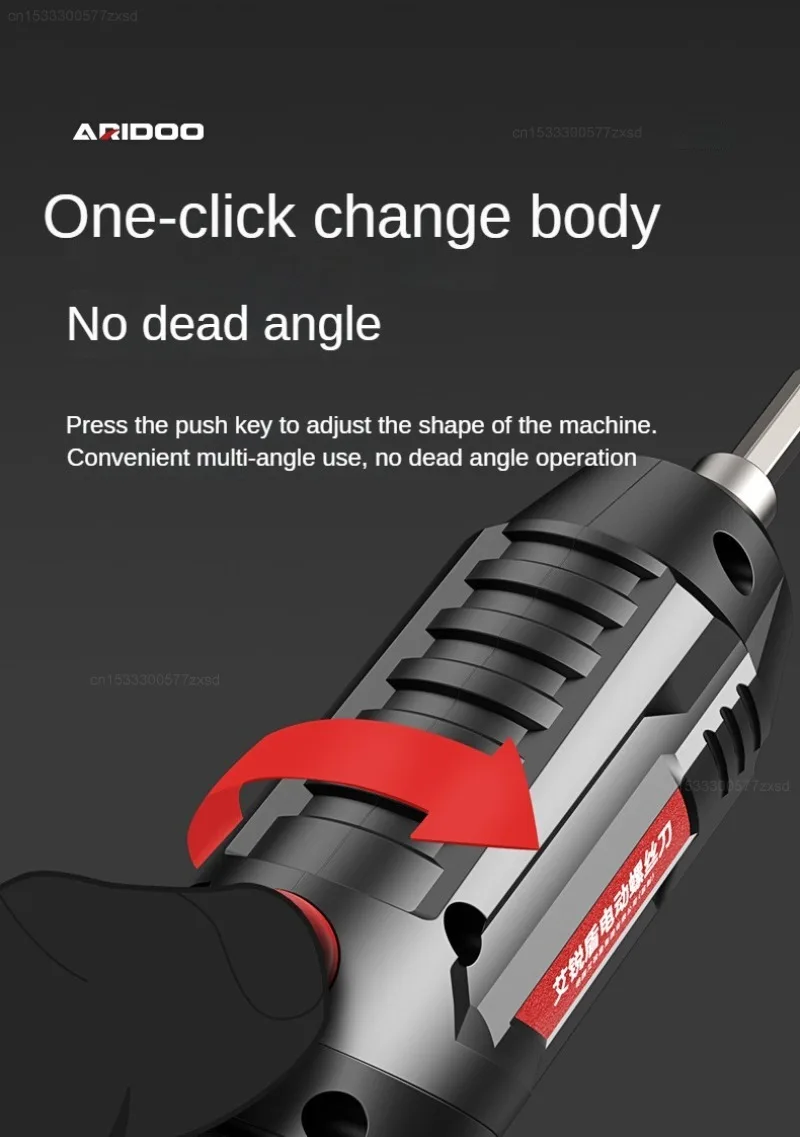 ARIDOO Rechargeable Cordless Electric Screwdriver (47 Pcs) | Makers ...