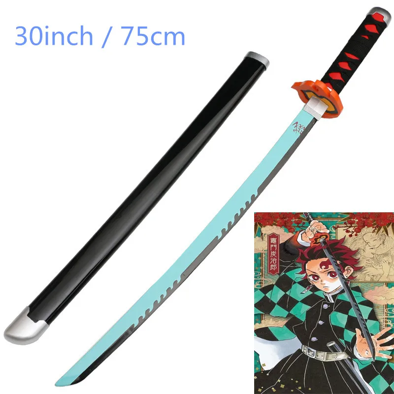 Cosplay-Kamado-Tanjirou-30inch-Katana-Weapon-God-of-Fire-75cm-Bamboo ...