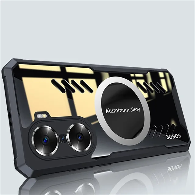 For Honor 50 60 70 80 Pro X40 GT Graphene Cooling Heat Dissipation Clear Car Mounted Magnetic ...