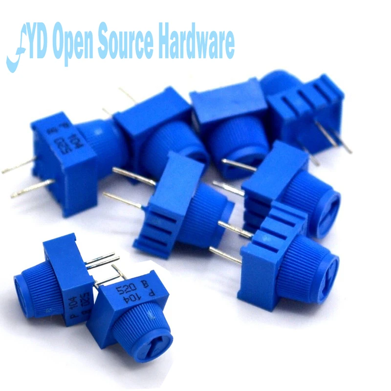 3386p-1-103 10k 1k 2k 5k 10k 20k... 0.5w, 1/2w Pc Pins Through Hole ...