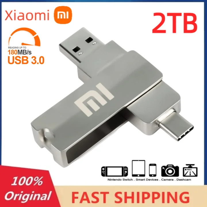 Xiaomi-OTG-USB-Flash-Drive-128GB-256GB-512GB-Pendrive-2TB-1TB-Type-C ...