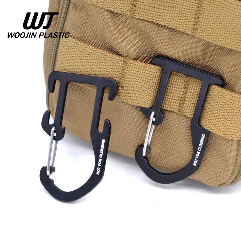 Aluminum alloy quick hanging WJ Buckle with ultra light tactical metal ...