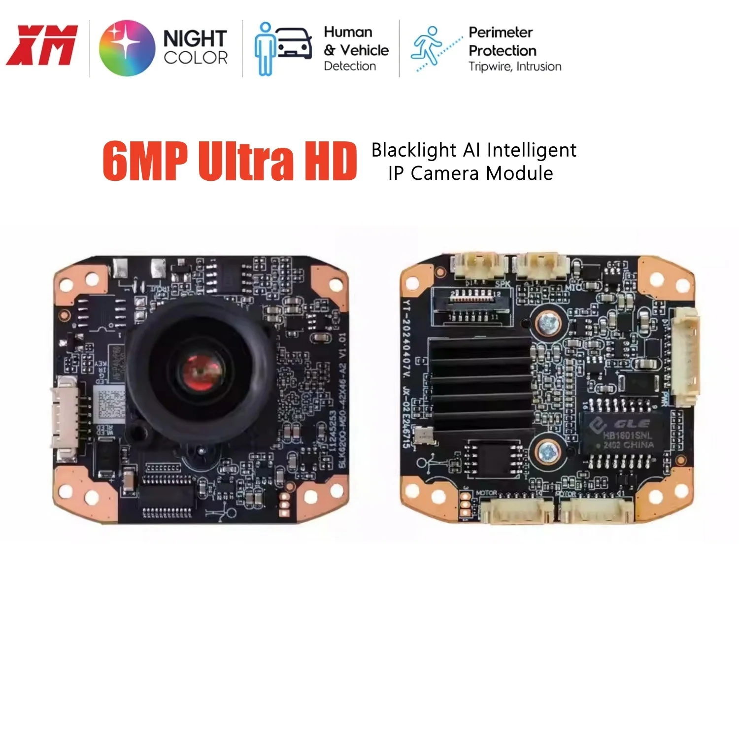 XM-6MP-Ultra-Hd-Ai-Intelligent-Network-Ip-Camera-Module-Night-Vision ...