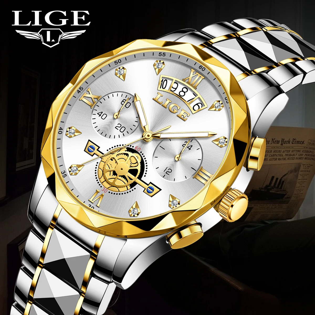 Lige Clock Review: Why This Stainless Steel Quartz Watch Is My Daily Driver